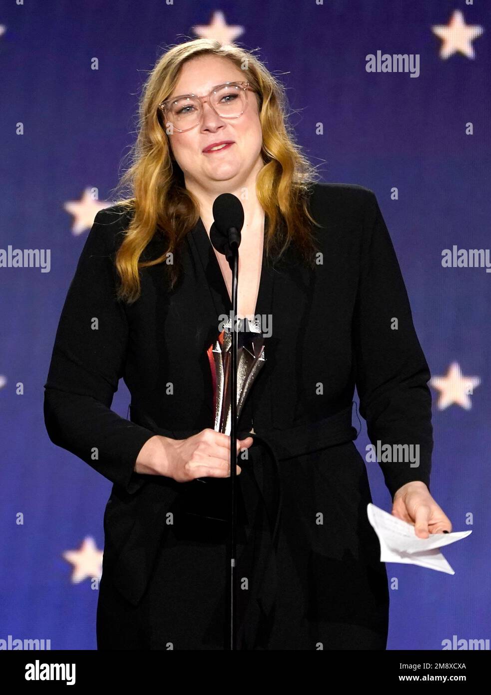 Elizabeth Meriwether accepts the award for best limited series for "The ...