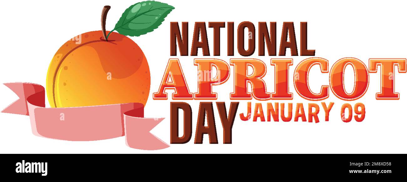 National apricot day icon illustration Stock Vector Image & Art - Alamy