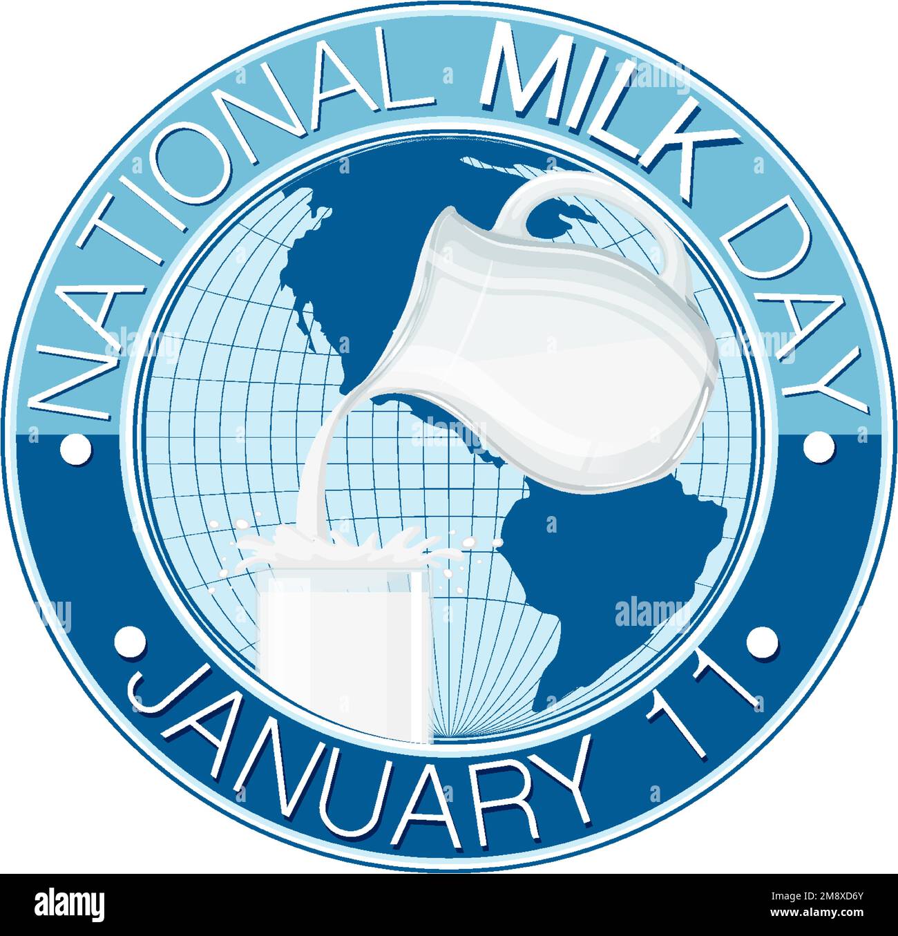 National Milk Day Banner Design illustration Stock Vector Image & Art ...