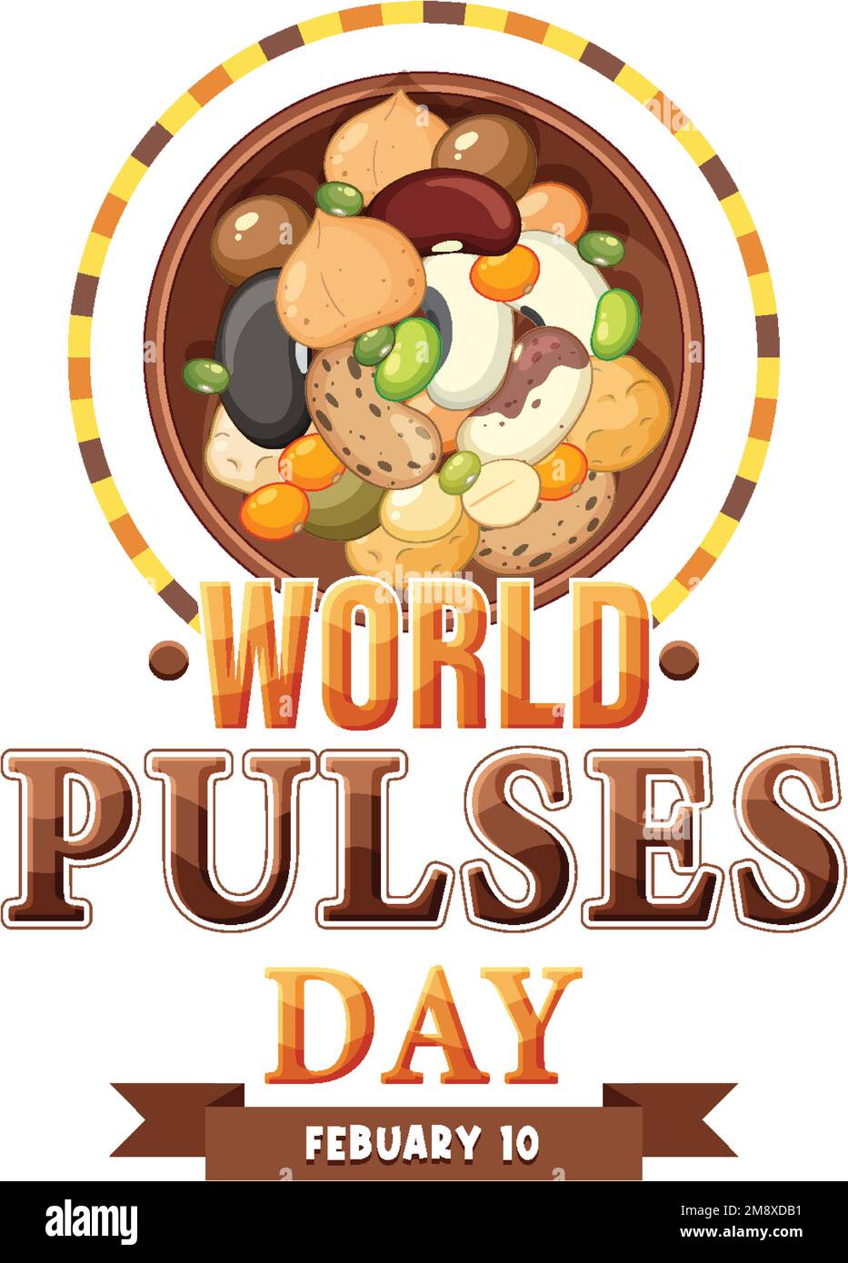 World Pulses Day Banner Design illustration Stock Vector Image & Art ...