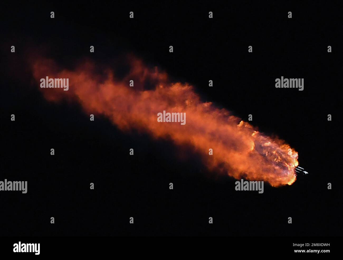 Cape Canaveral, United States. 15th Jan, 2023. A SpaceX Falcon Heavy ...