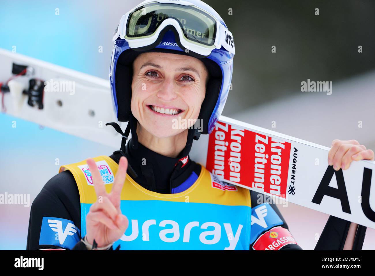 AlionTek Zao Schanze, Yamagata, Japan. 13th Jan, 2023. Eva Pinkelnig ...