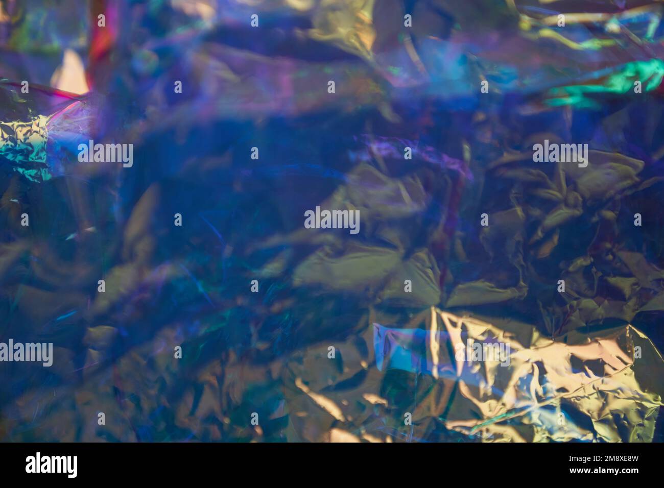 Iridescent blue background hi-res stock photography and images - Alamy