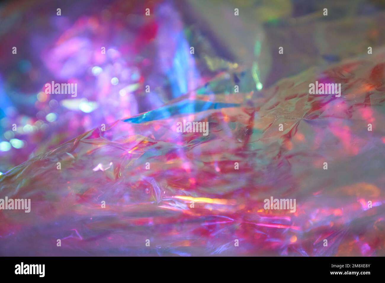 Foil effect. Rainbow graphics. Iridescent texture. Holographic ...