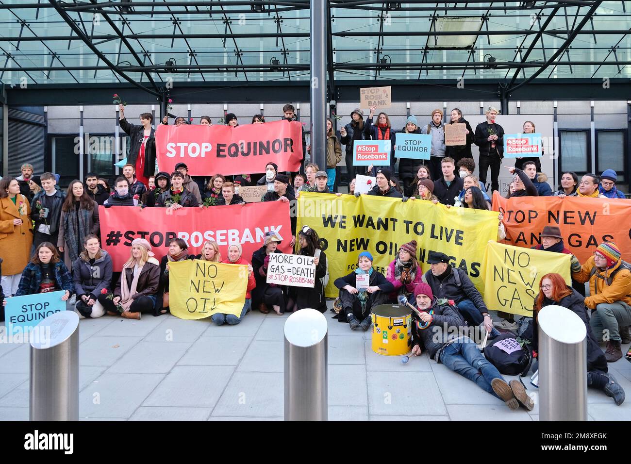 Rosebank demonstration hi-res stock photography and images - Alamy