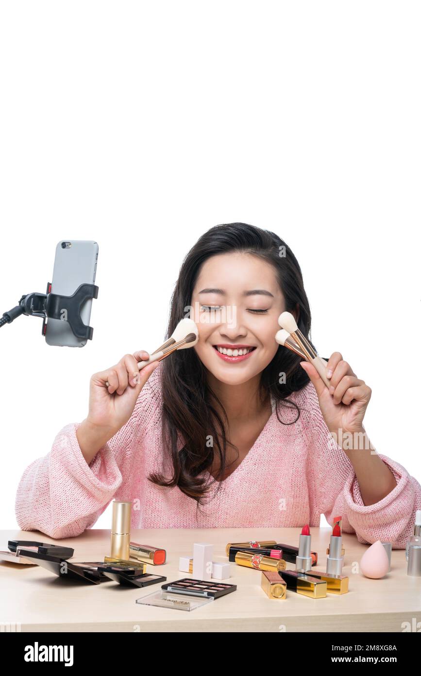 The young woman live Stock Photo - Alamy