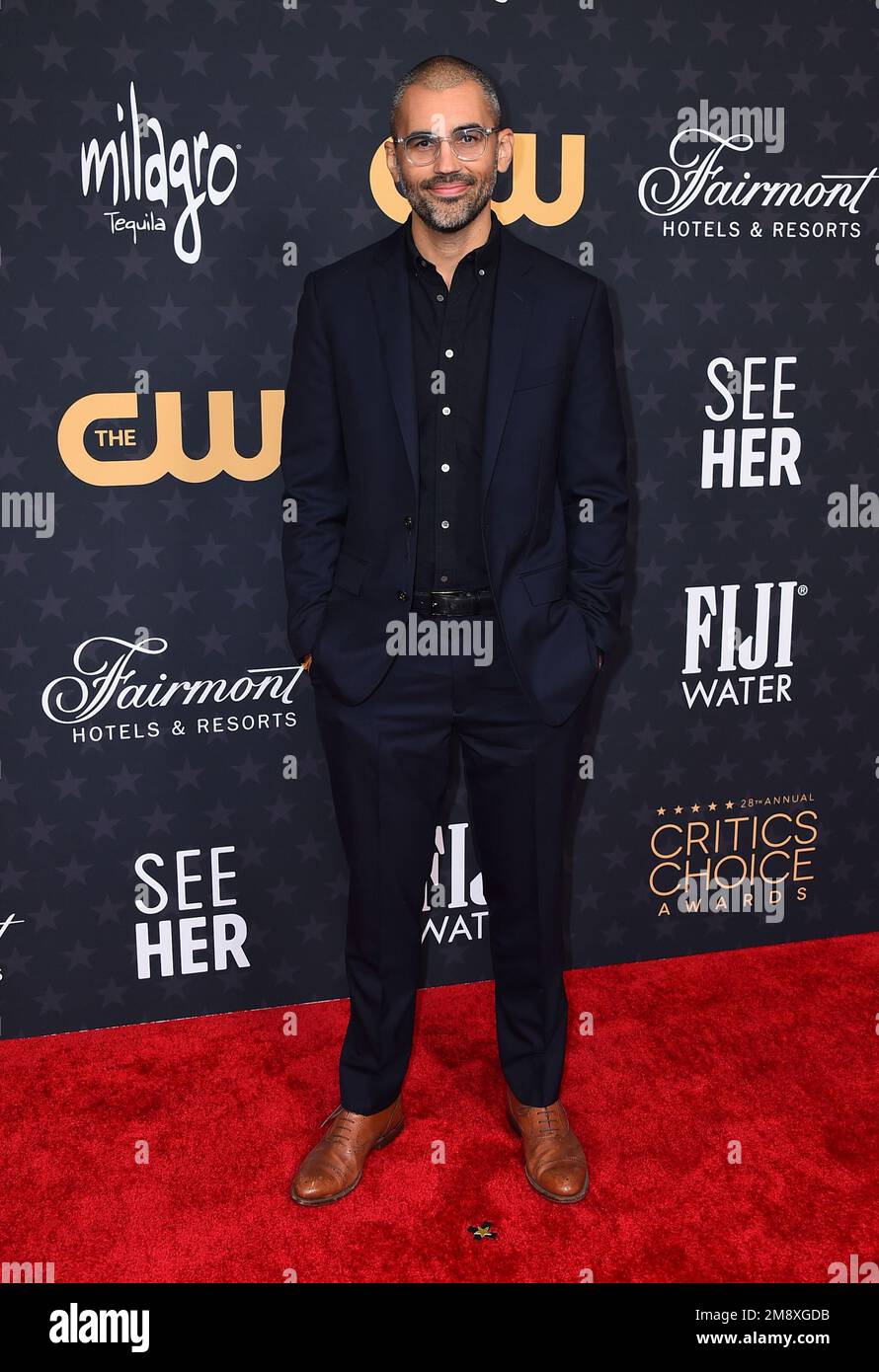 Andrew DeYoung arrives at the 28th annual Critics Choice Awards at The Fairmont Century Plaza ...