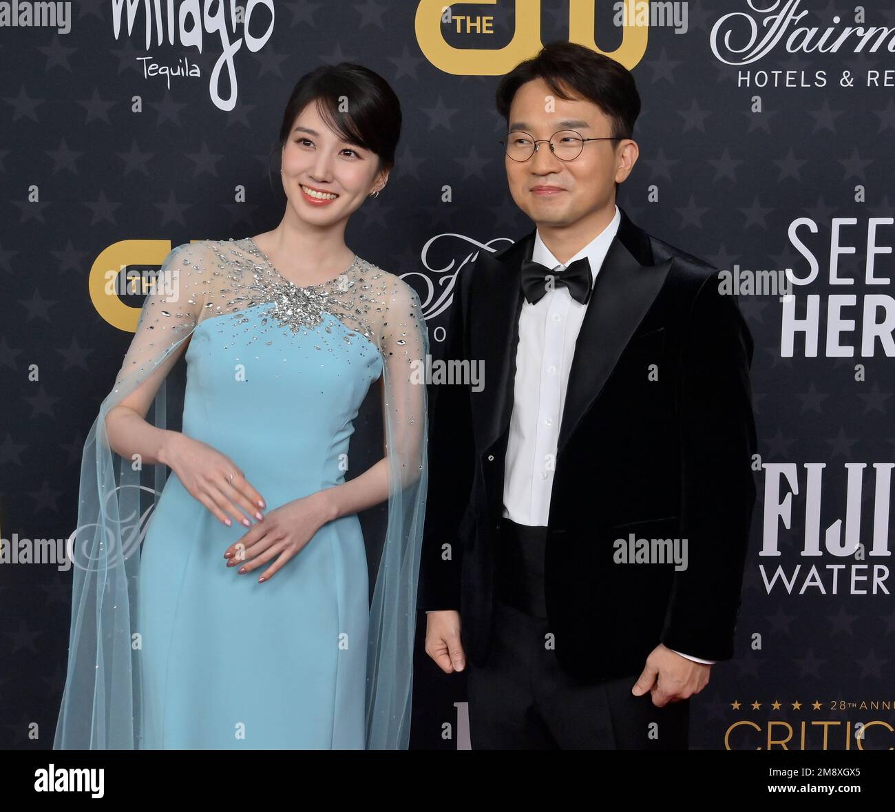 Los Angeles, United States. 15th Jan, 2023. (L-R) Park Eun-bin and Yu ...