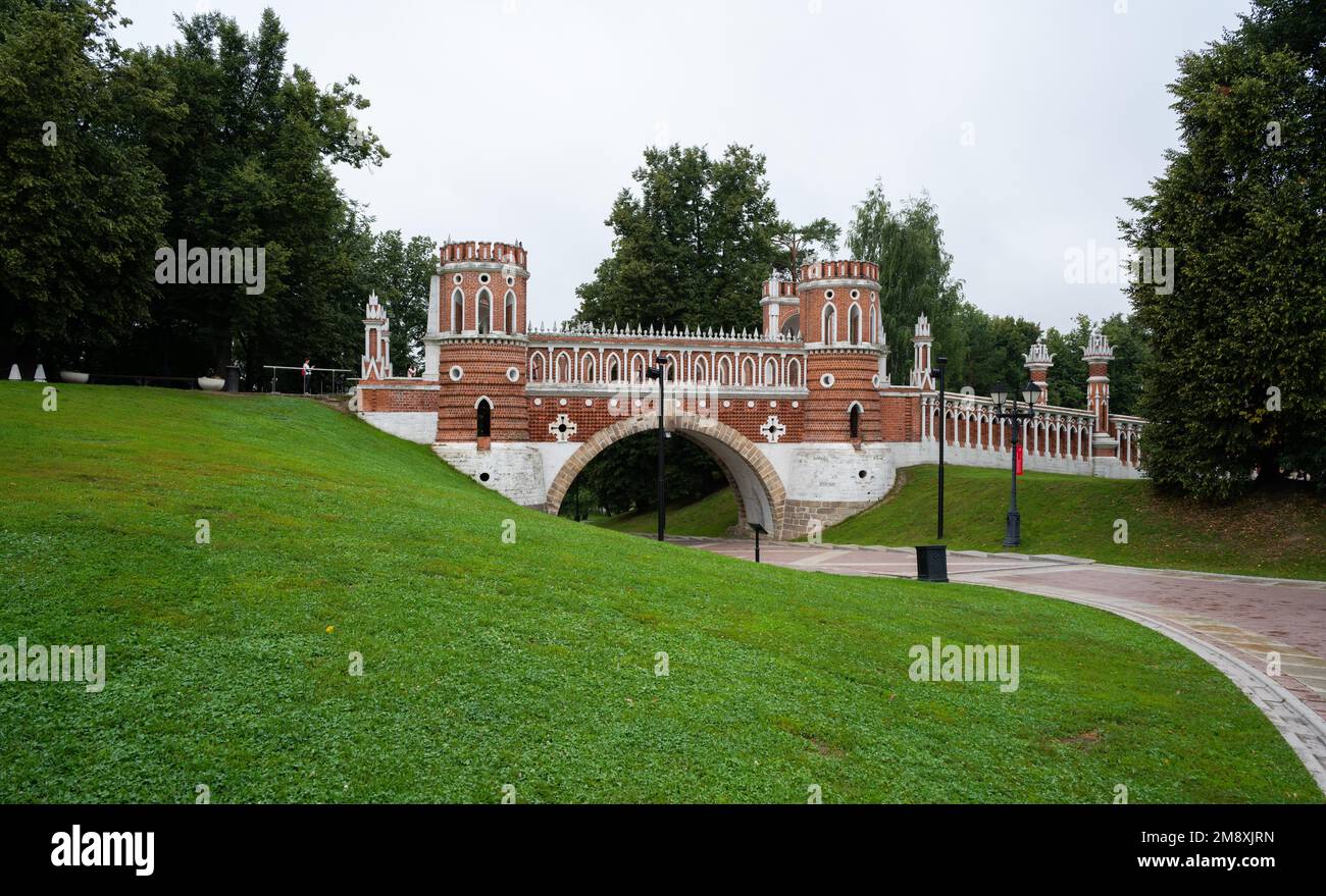 Tsaritsyn estate hi-res stock photography and images - Alamy