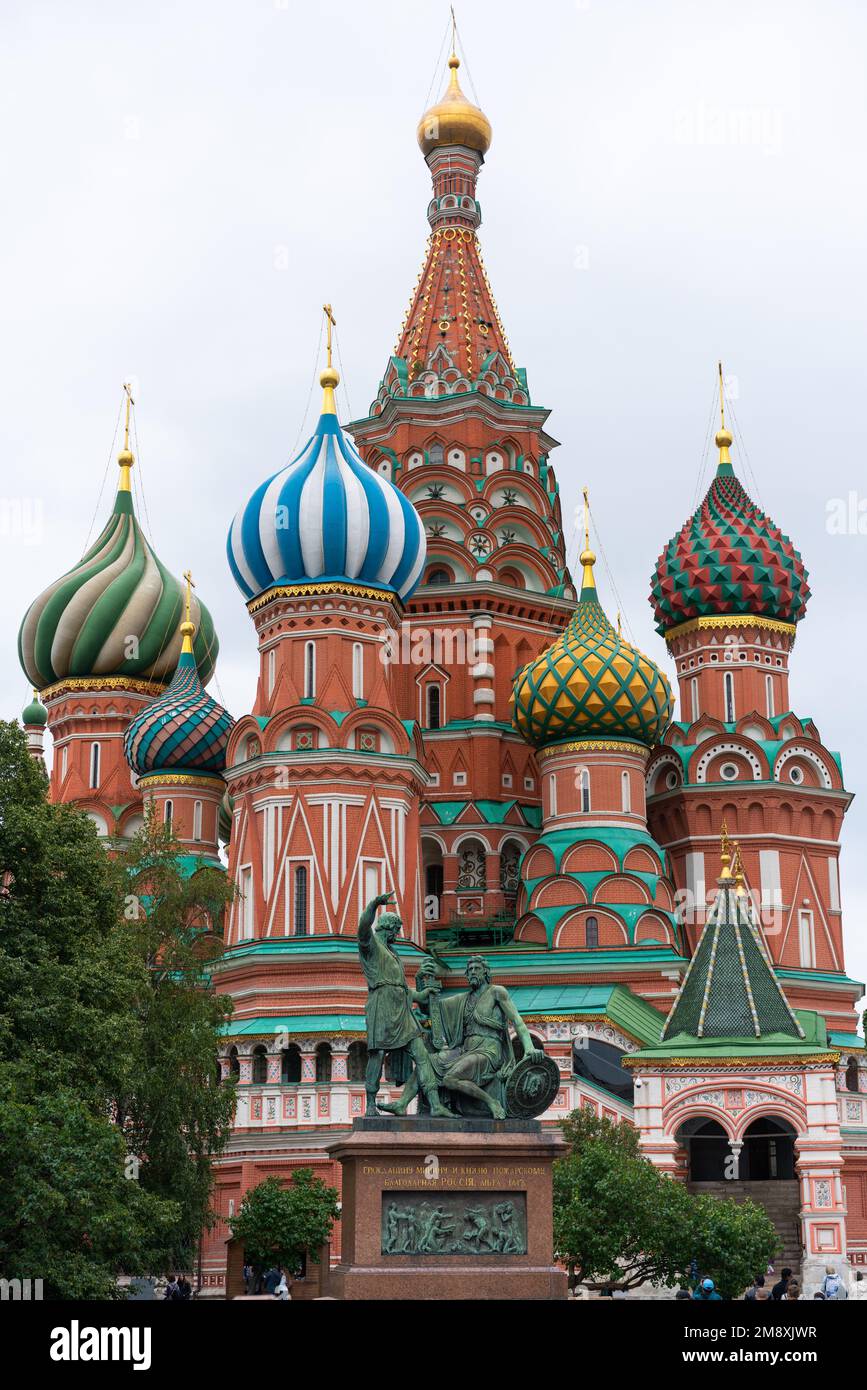 Moscow's red square scenery Stock Photo - Alamy