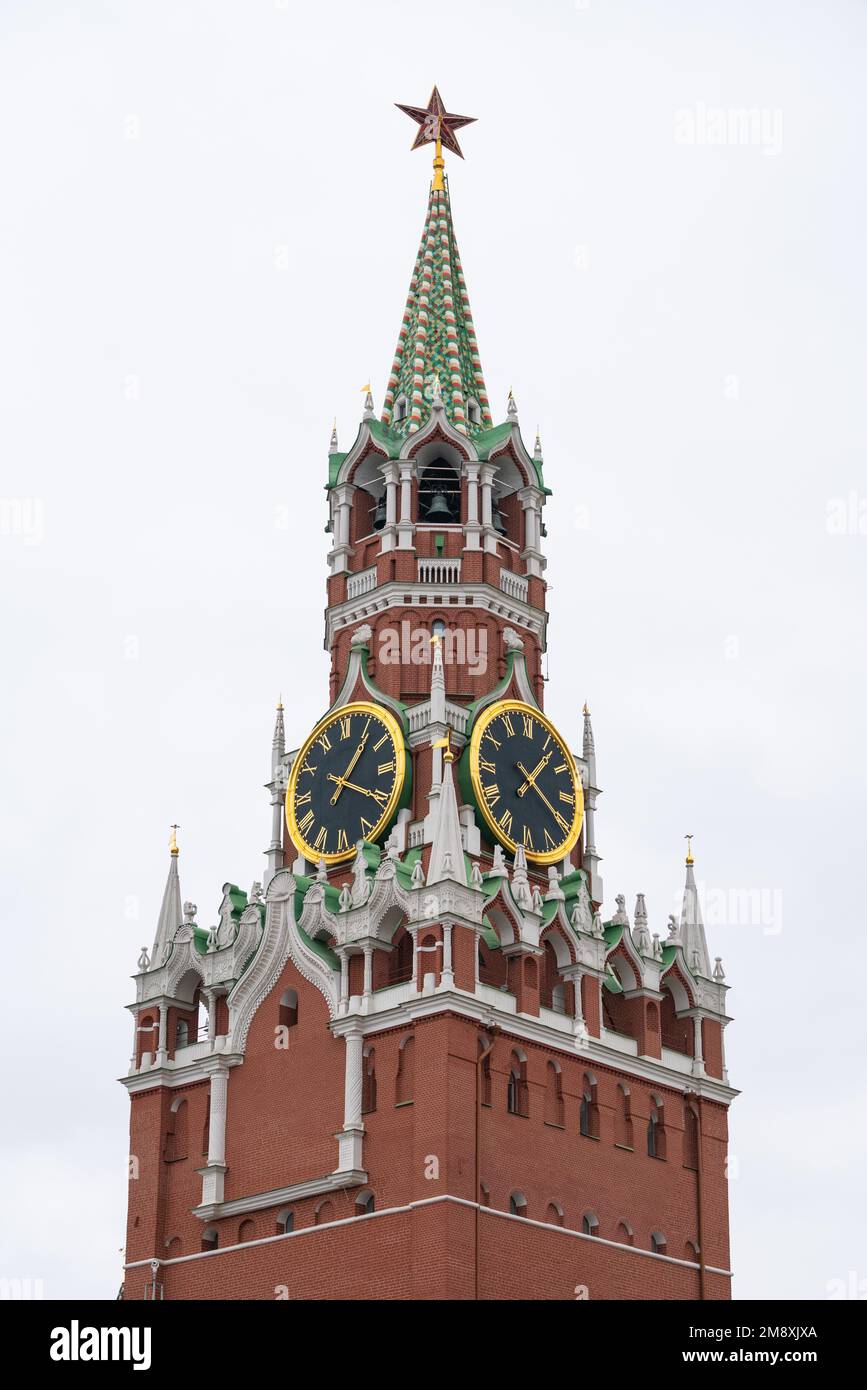 Moscow's red square scenery Stock Photo - Alamy
