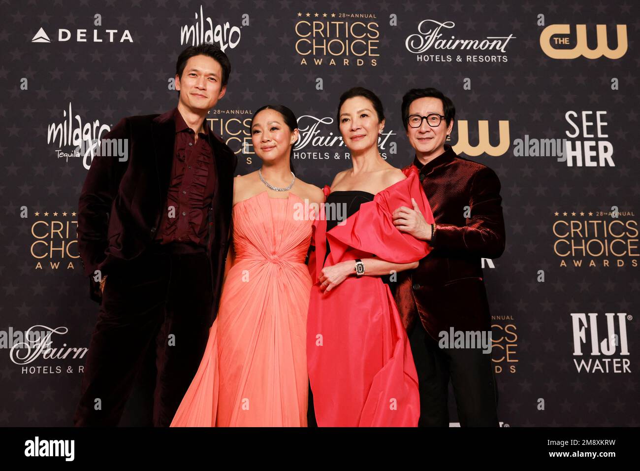 Stephanie hsu michelle yeoh hi-res stock photography and images - Alamy