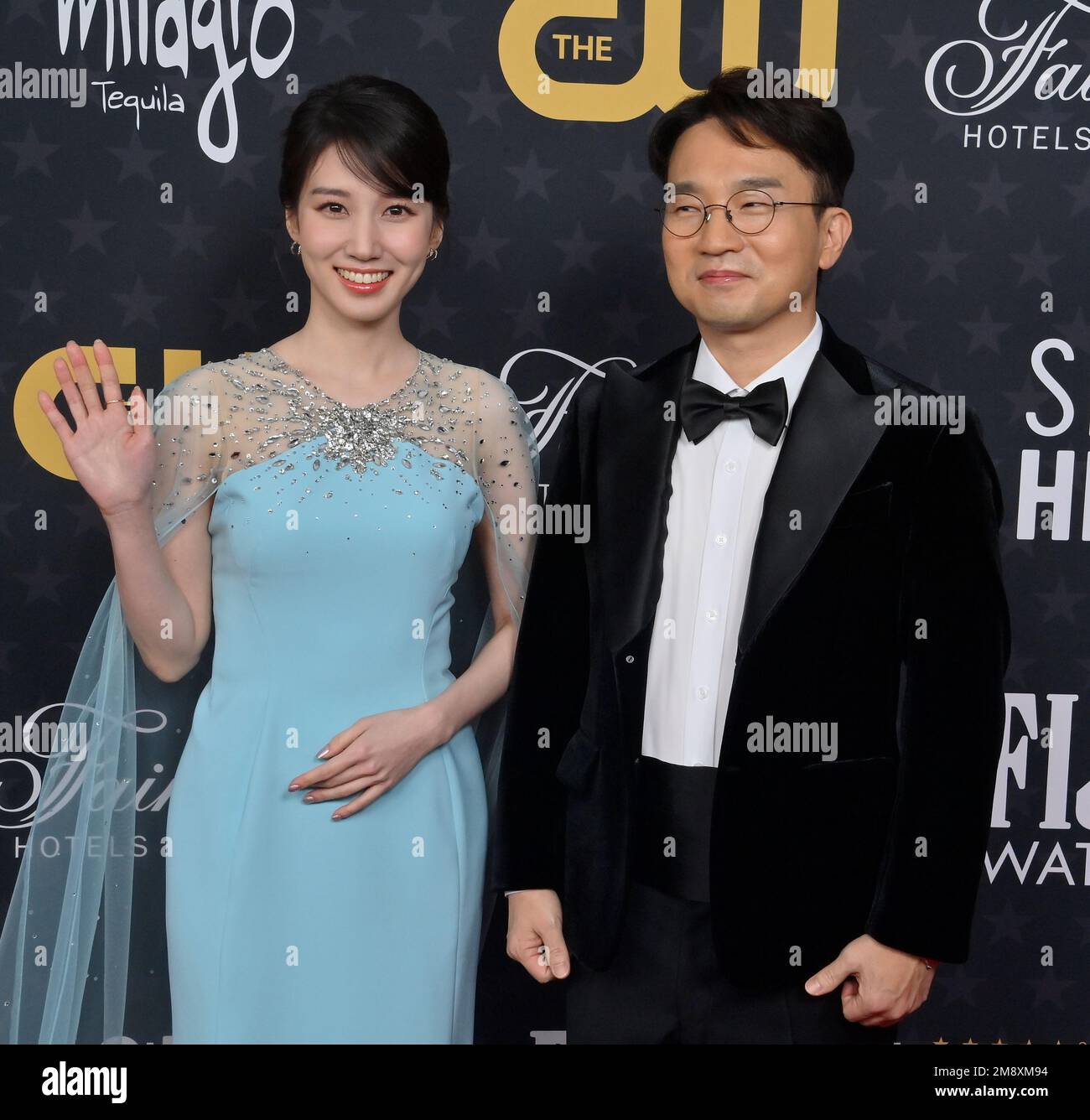 Los Angeles, United States. 15th Jan, 2023. (L-R) Park Eun-bin and Yu ...