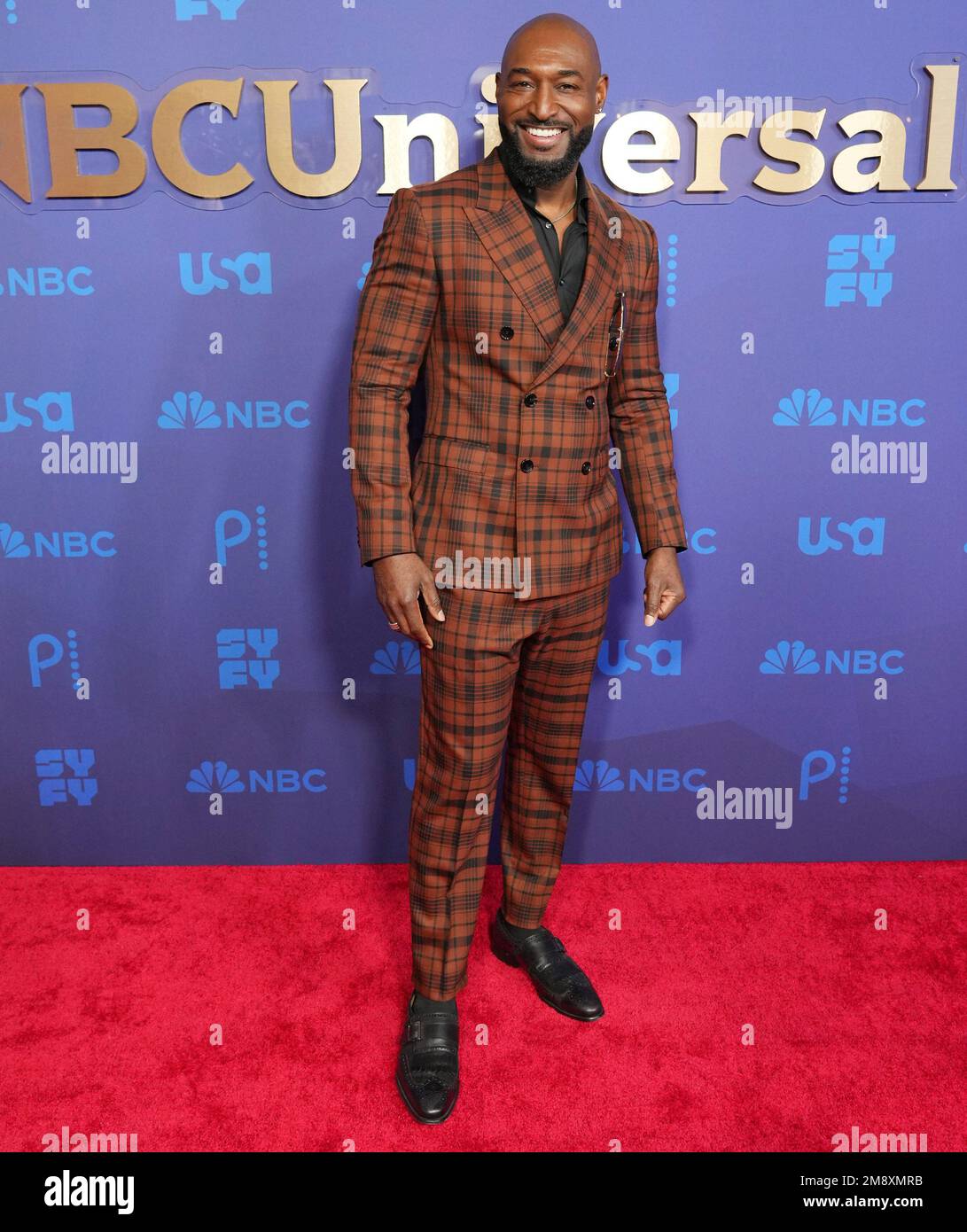 Adrian Holmes at the 2023 NBCUNIVERSAL Press Tour held at the Langham ...