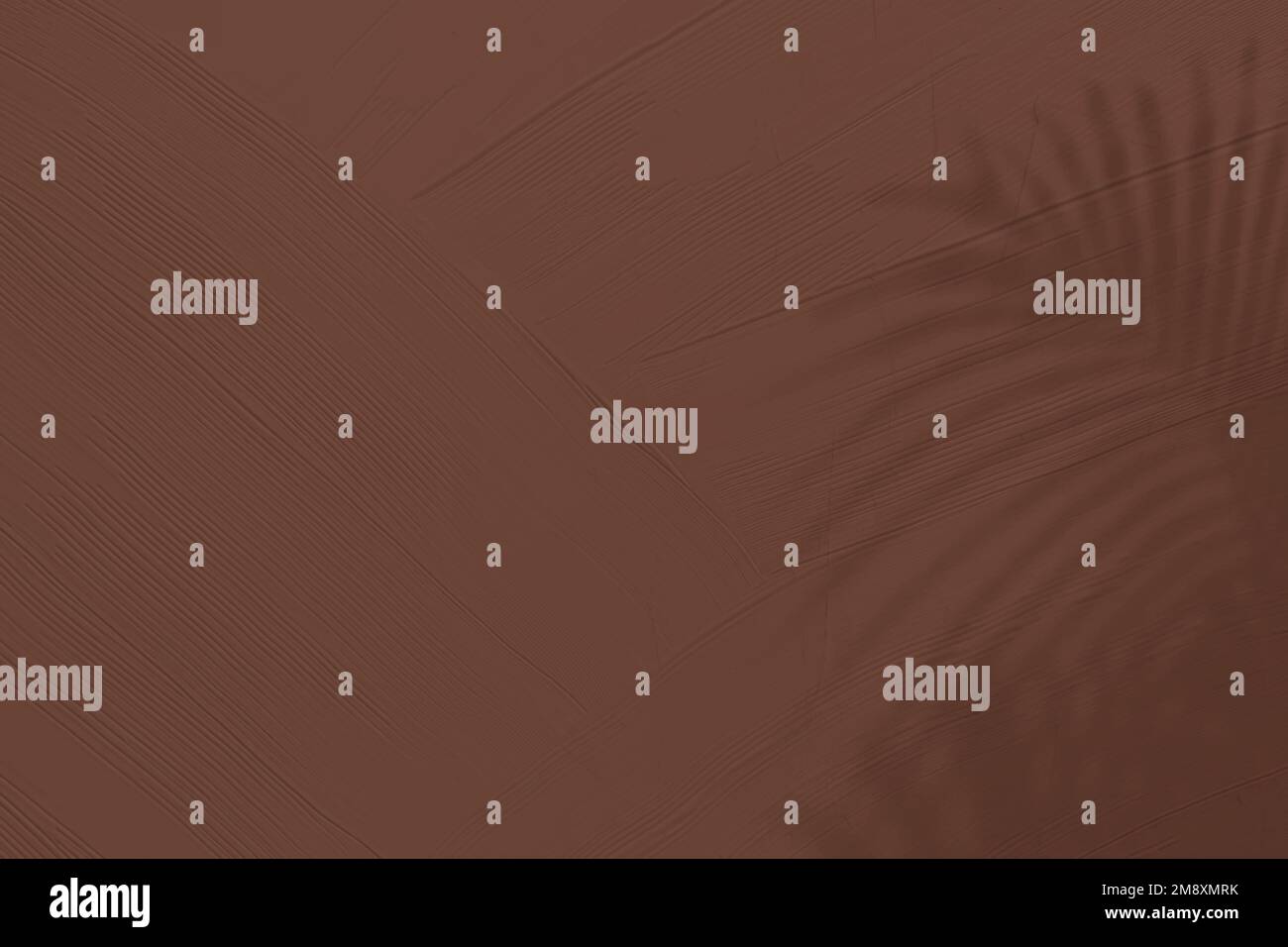 Brown textured background vector with tropical leaf shadow Stock Vector ...