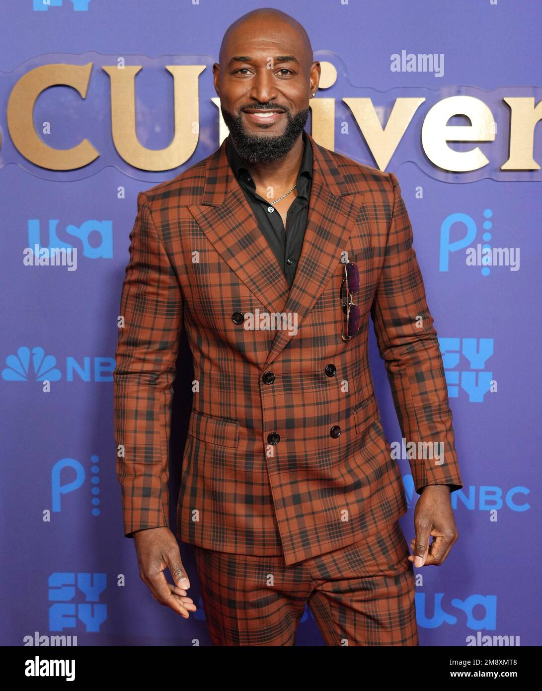 Adrian Holmes at the 2023 NBCUNIVERSAL Press Tour held at the Langham ...