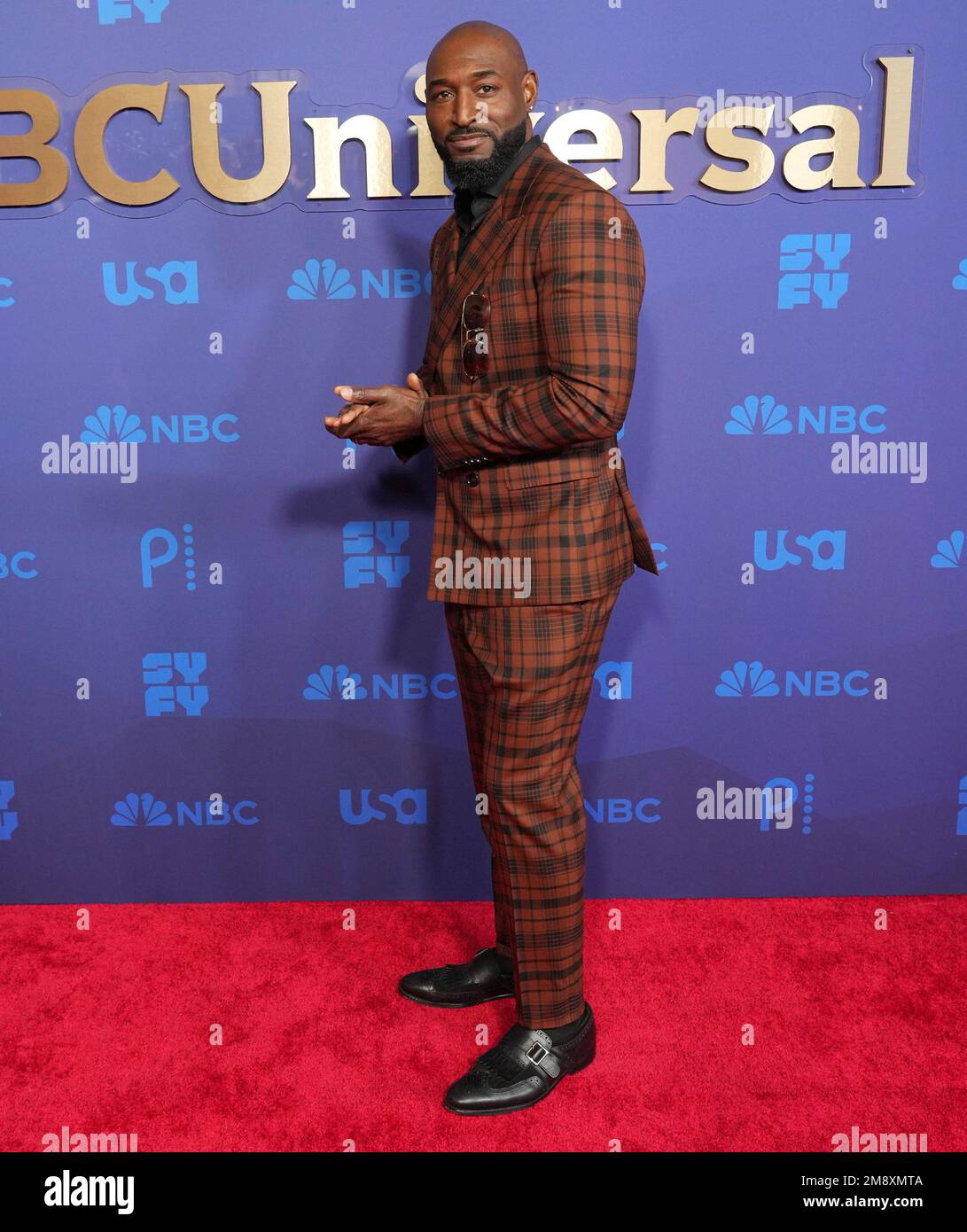 Adrian Holmes at the 2023 NBCUNIVERSAL Press Tour held at the Langham ...