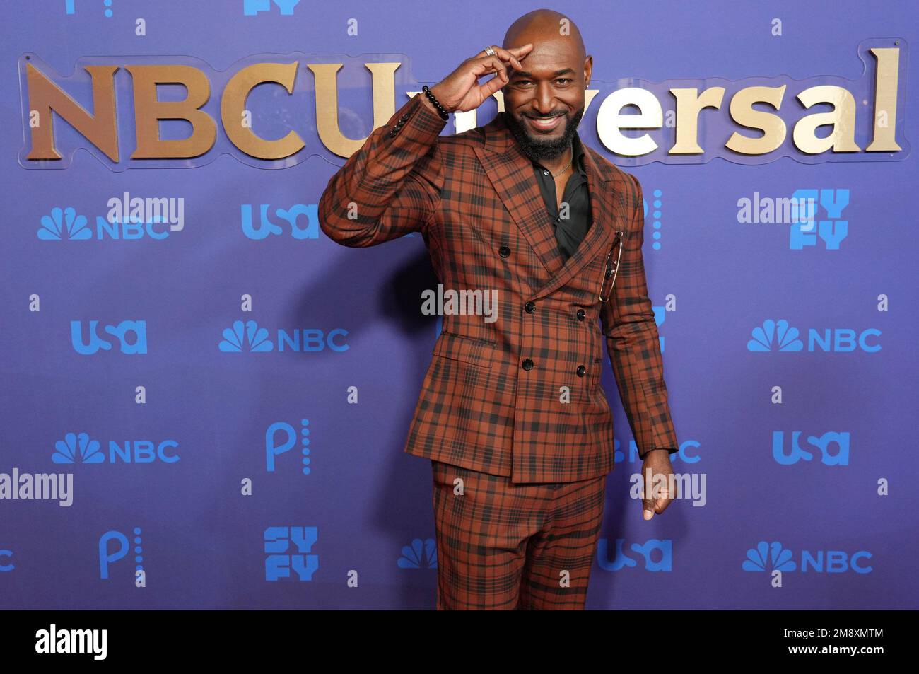 Adrian Holmes at the 2023 NBCUNIVERSAL Press Tour held at the Langham ...