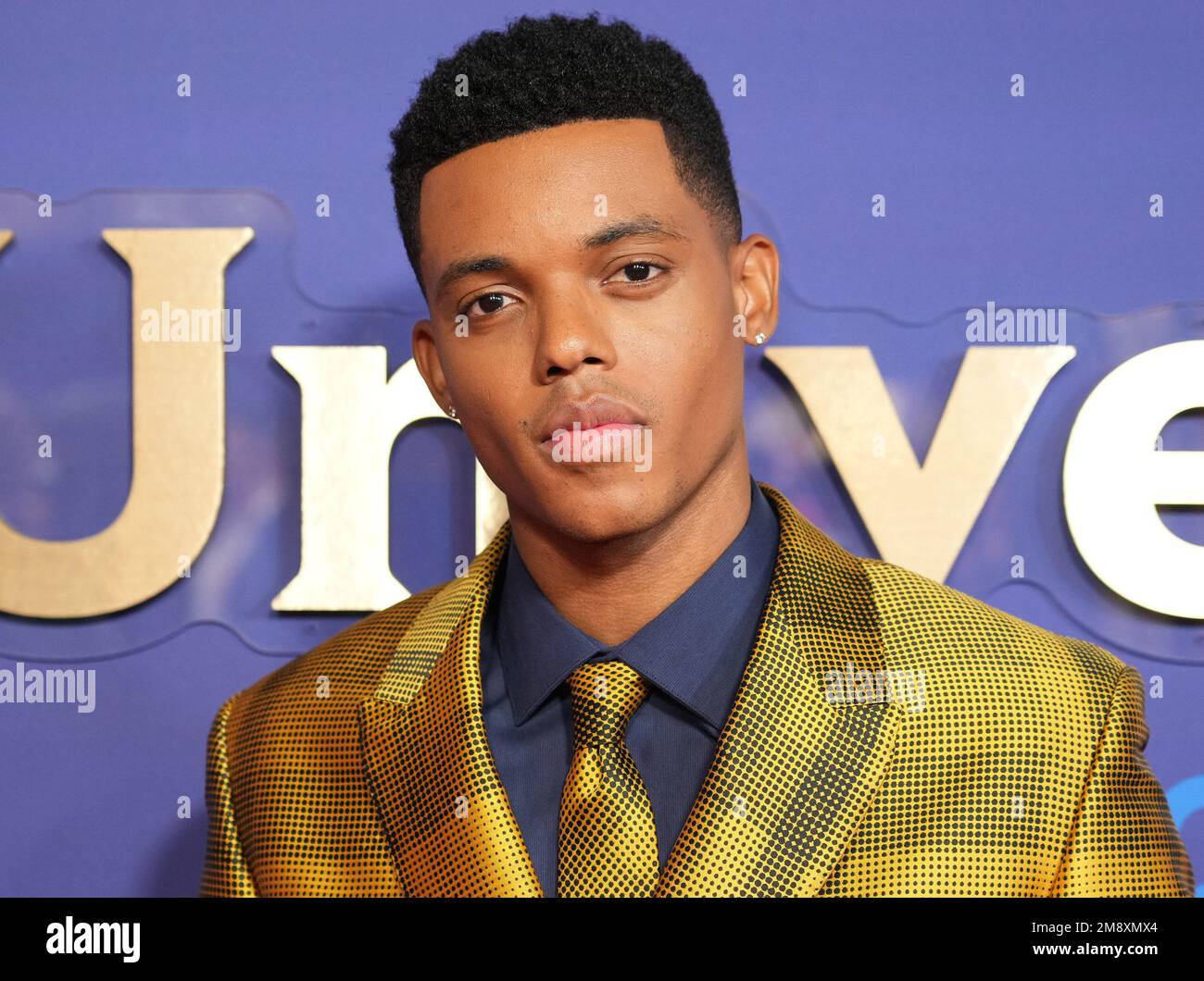 Jabari Banks at the 2023 NBCUNIVERSAL Press Tour held at the Langham ...