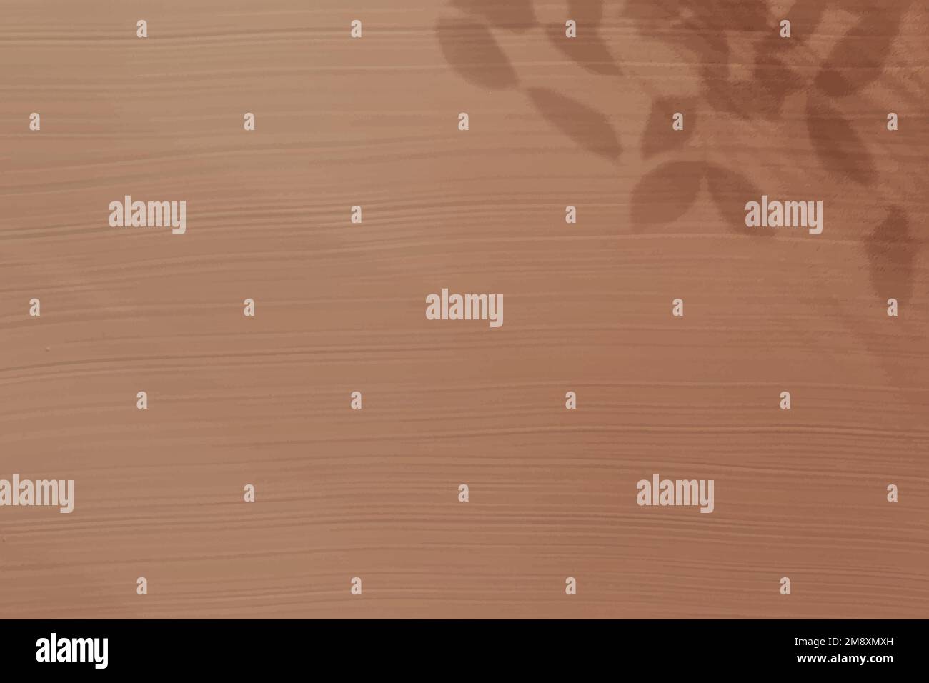 Brown acrylic texture background vector with leaf shadow Stock Vector ...