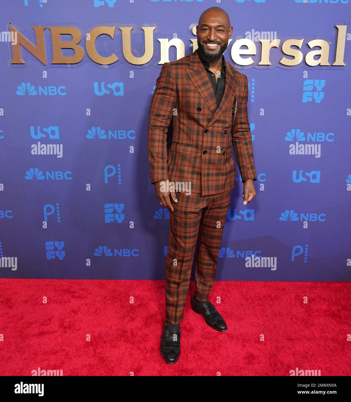 Adrian Holmes at the 2023 NBCUNIVERSAL Press Tour held at the Langham ...