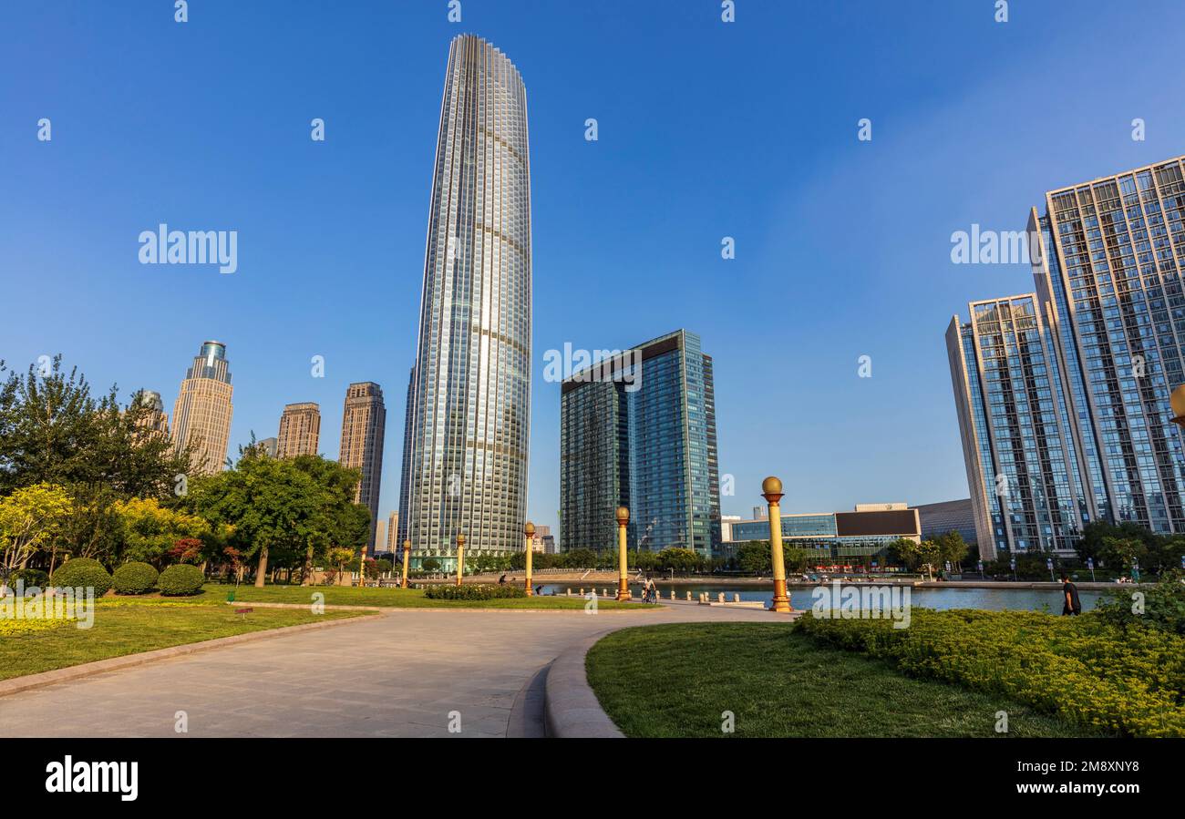 Haihe river culture square hi-res stock photography and images - Alamy