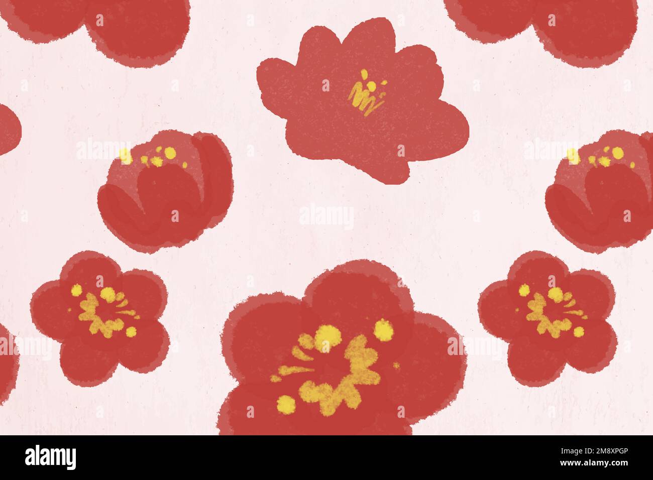 Chinese national flower pattern vector Stock Vector Image & Art - Alamy