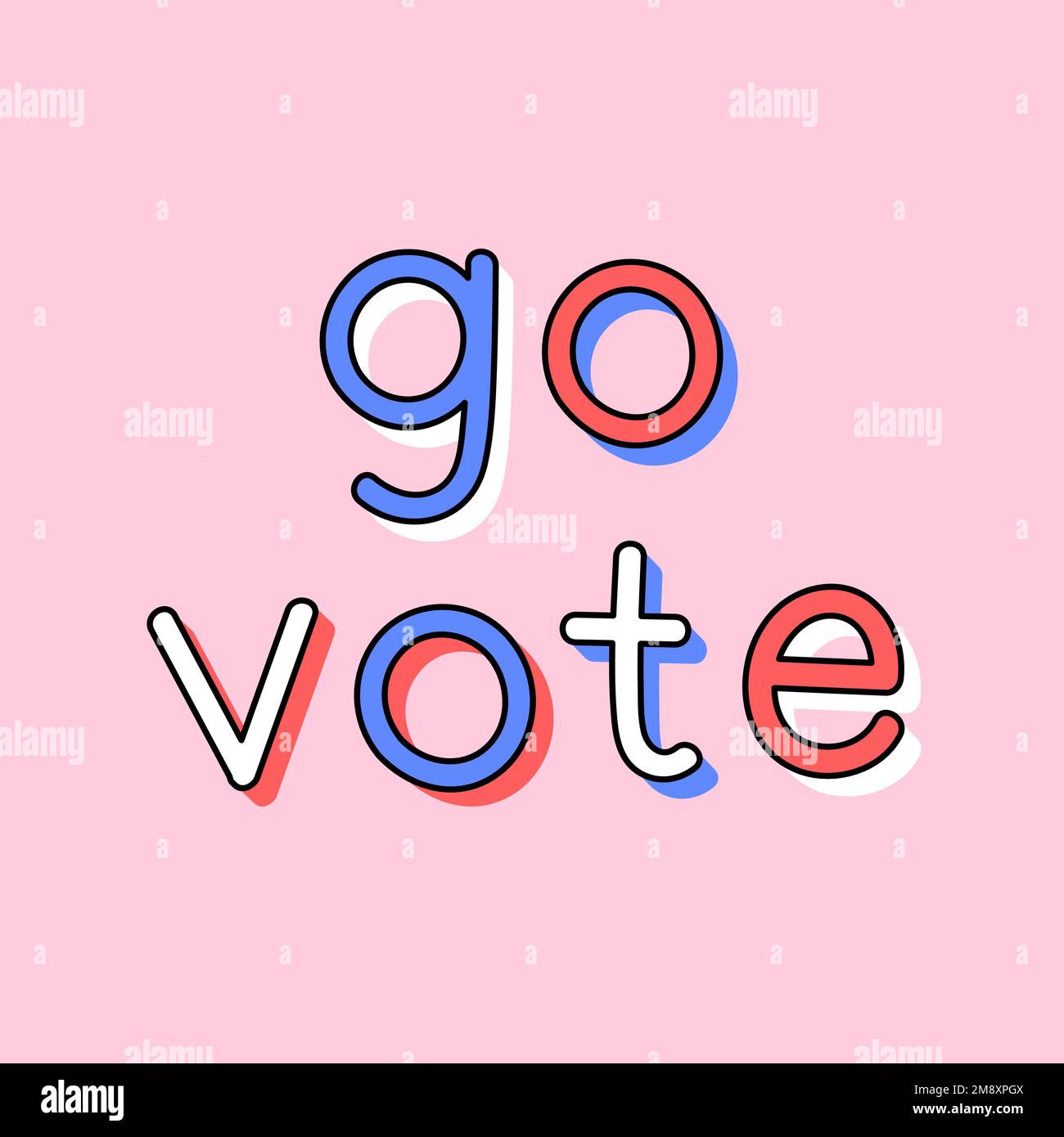 Pink ballot Stock Vector Images - Alamy