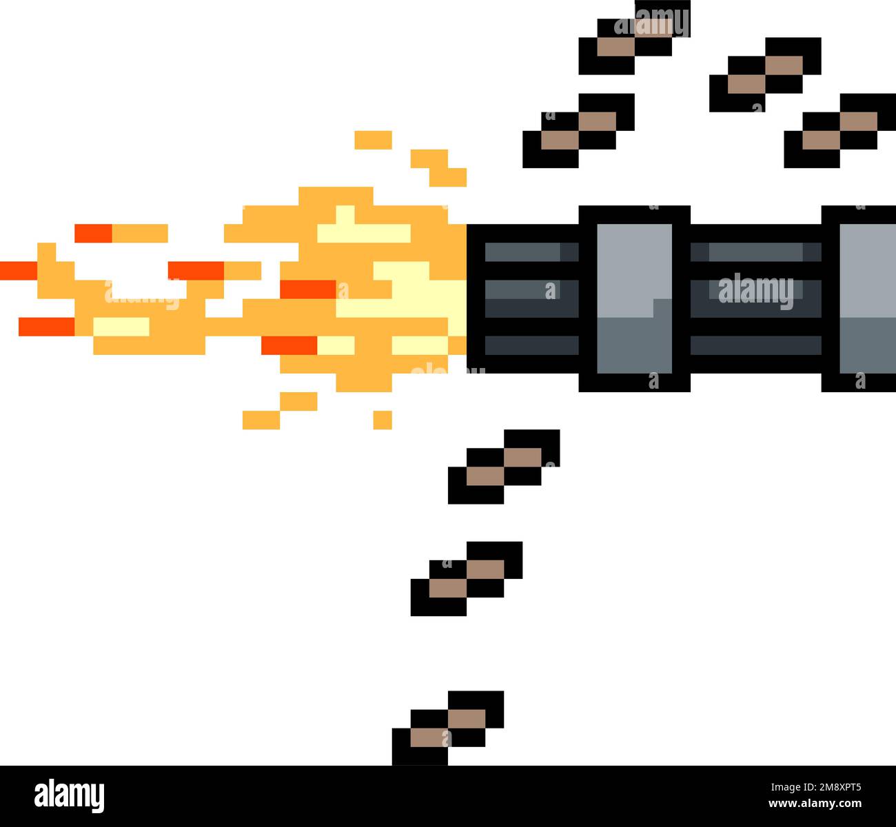 pixel art of Gatling gun shot Stock Vector Image & Art - Alamy pixel art of Gatling gun shot Stock Vector Image & Art - Alamy