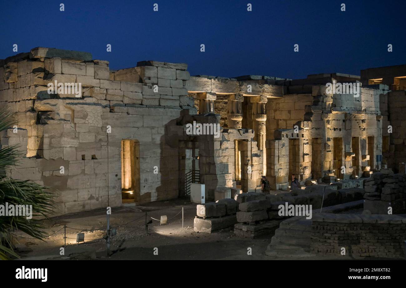 Most Holy Sanctuary, Ancient Egyptian Luxor Temple, Luxor, Egypt Stock ...