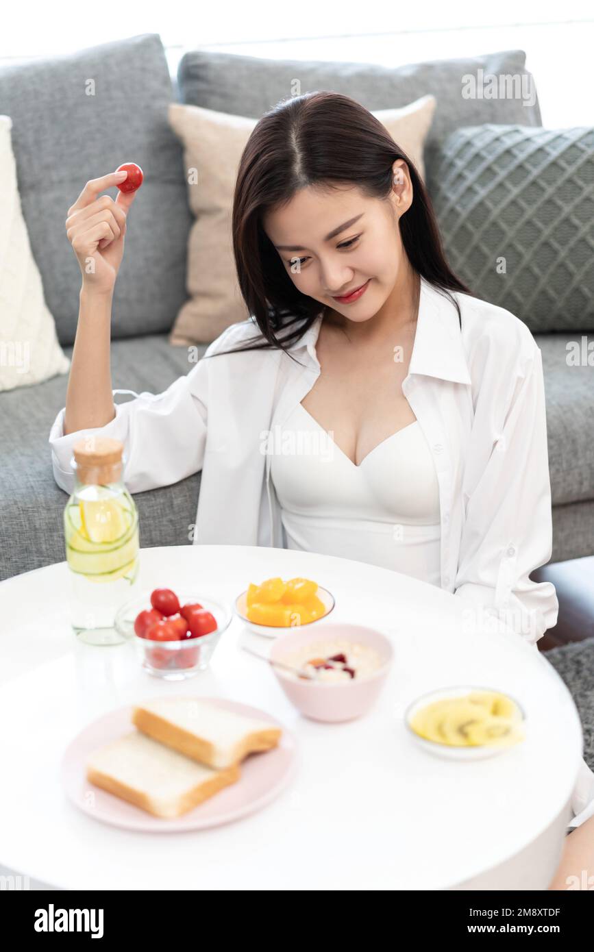 Woman alone toast hi-res stock photography and images - Alamy