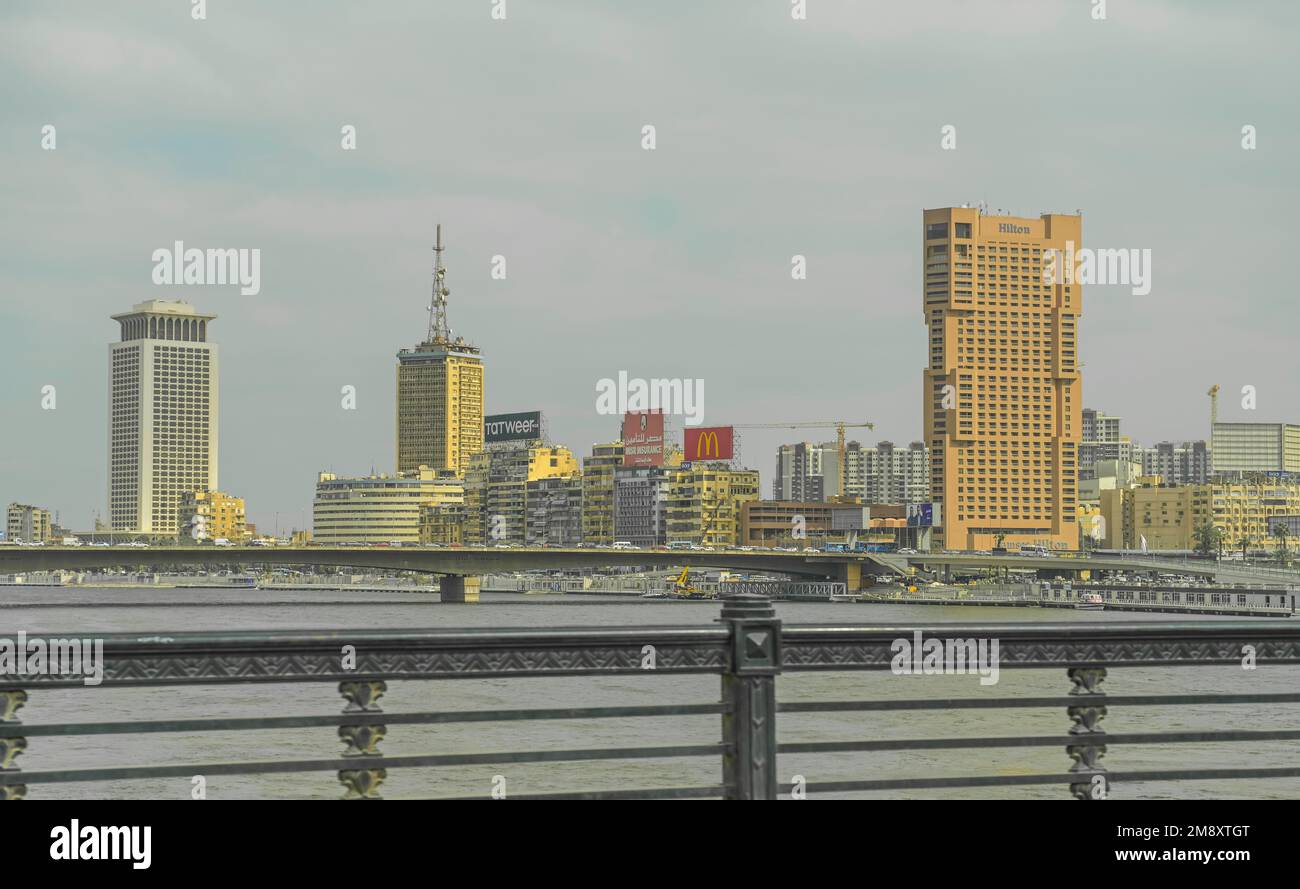 6th October Bridge, Skyline, Office Building, Nile Corniche, Nile ...