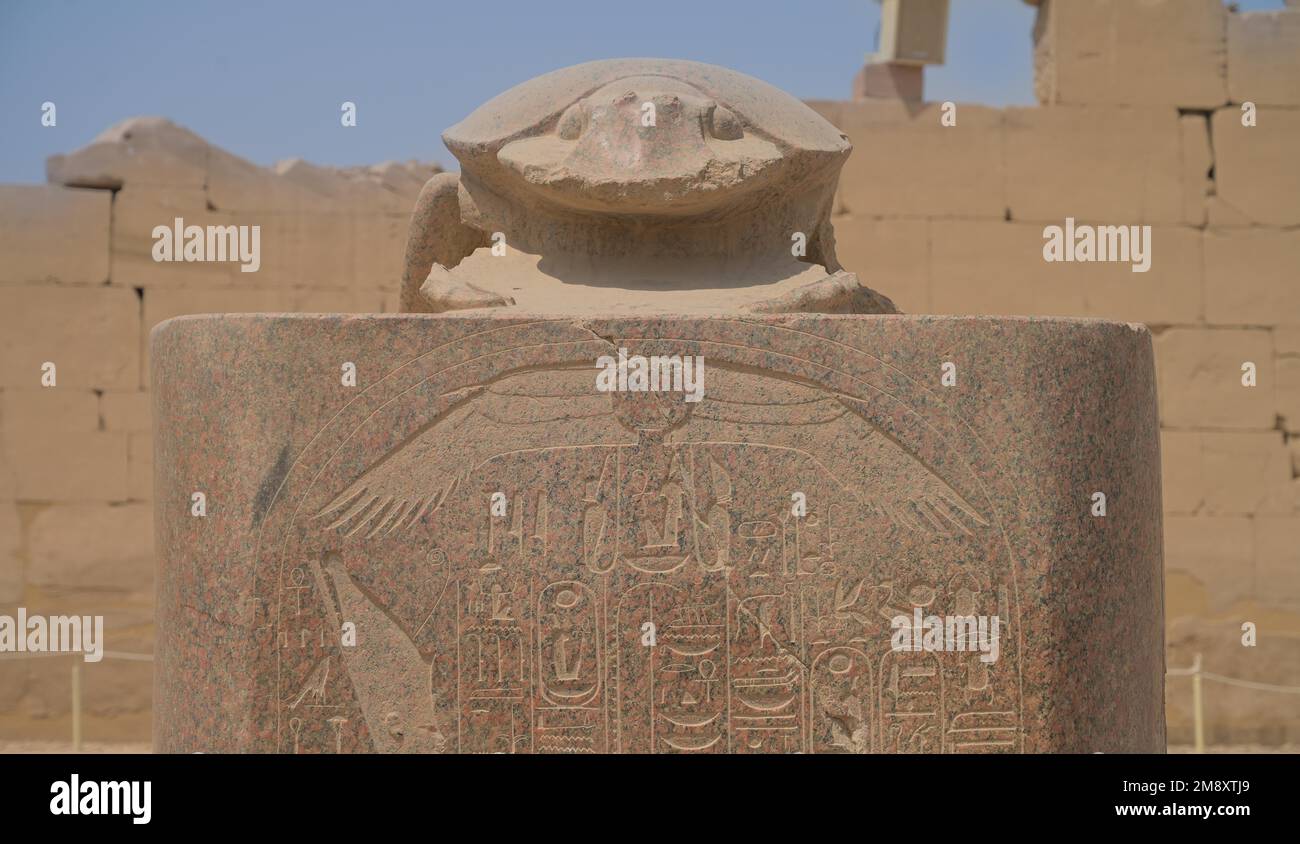 Scarab karnak temple egypt hi-res stock photography and images - Alamy