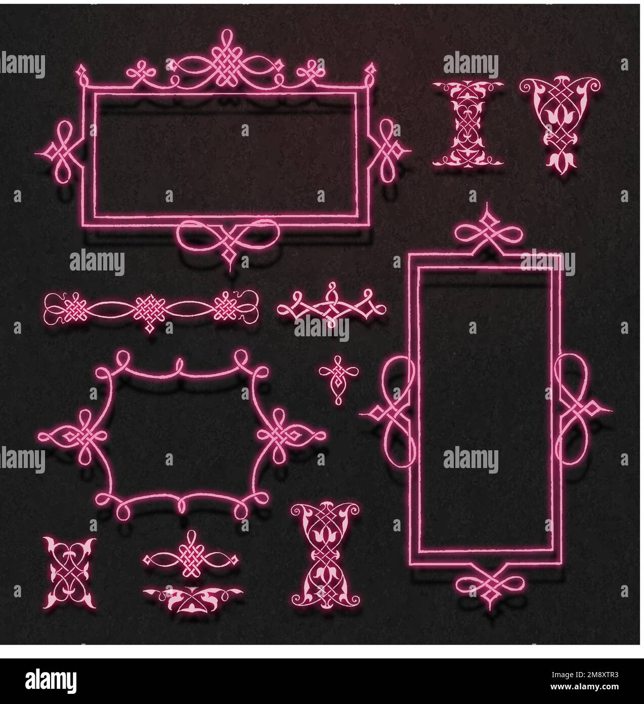 Illustrated model book Stock Vector Images - Alamy