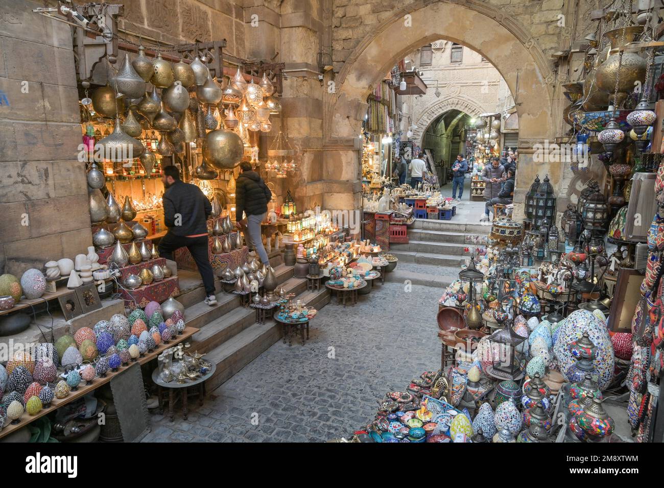 Market cairo egypt souvenirs hi-res stock photography and images - Alamy