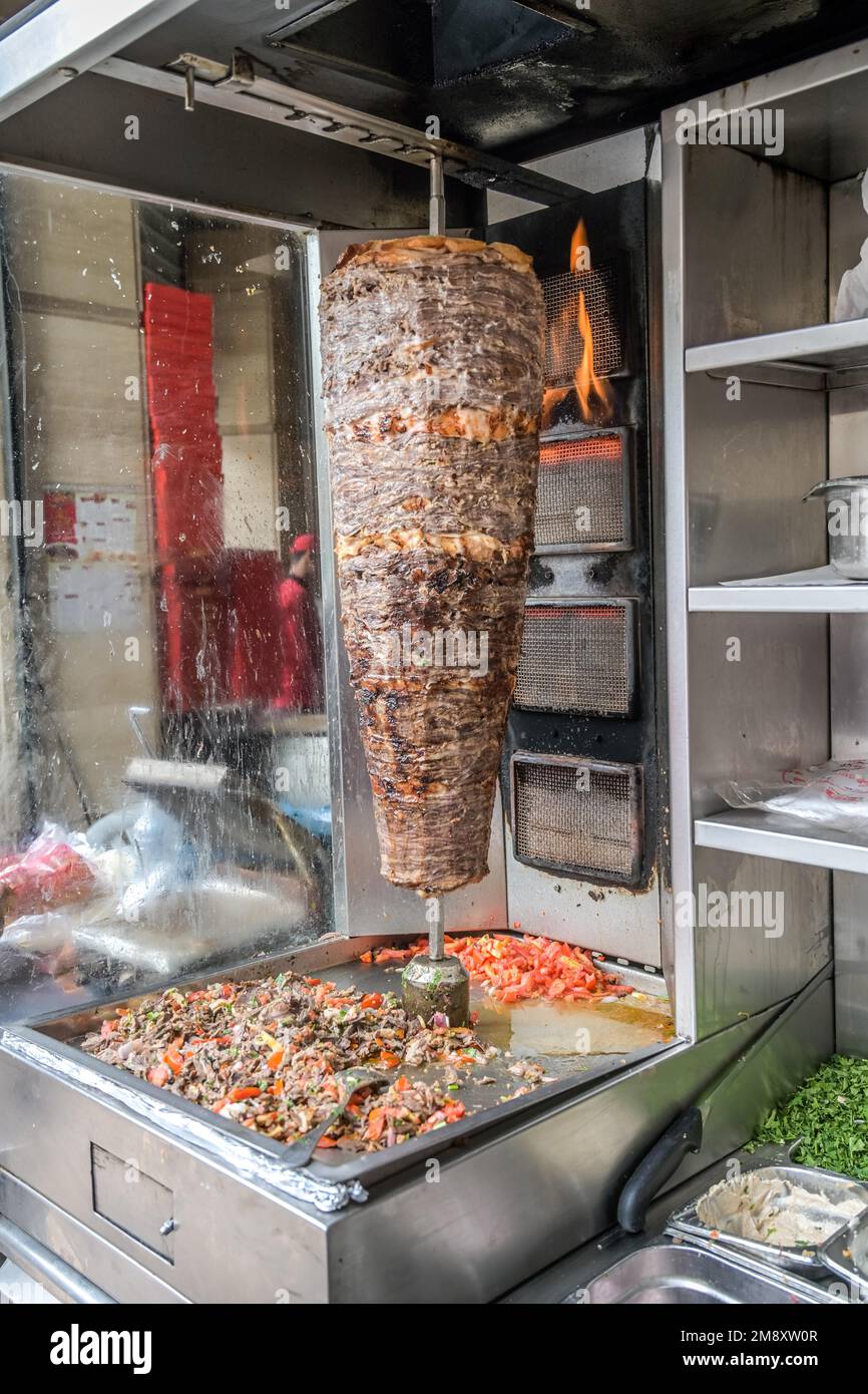 Spit, Snack Bar, Cairo, Egypt Stock Photo - Alamy