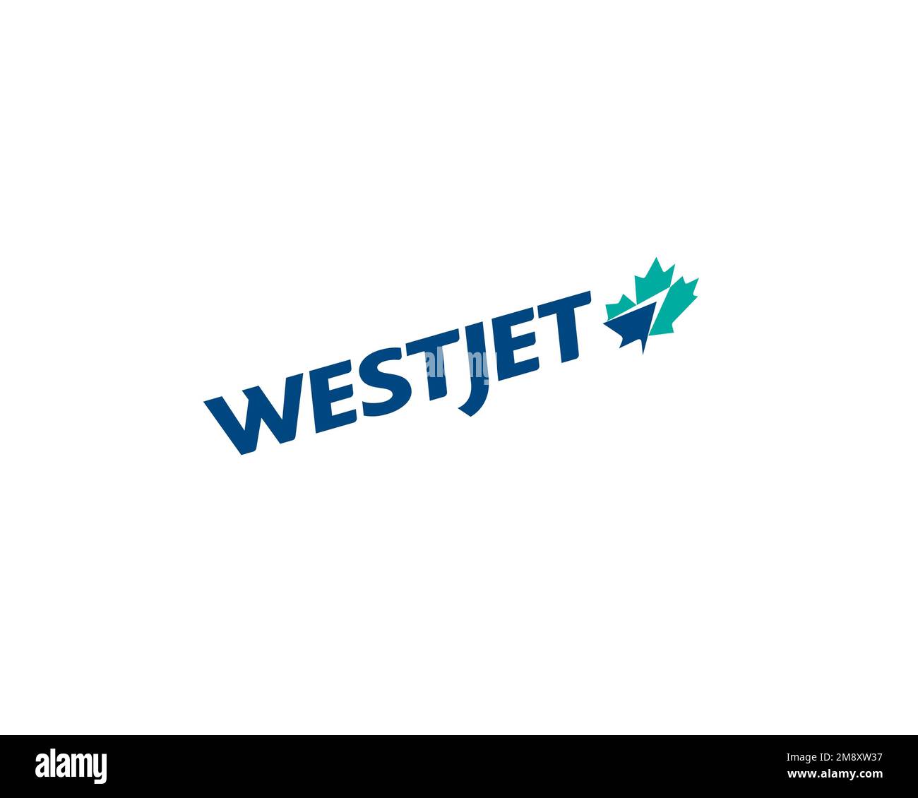 WestJet, rotated logo, white background Stock Photo - Alamy