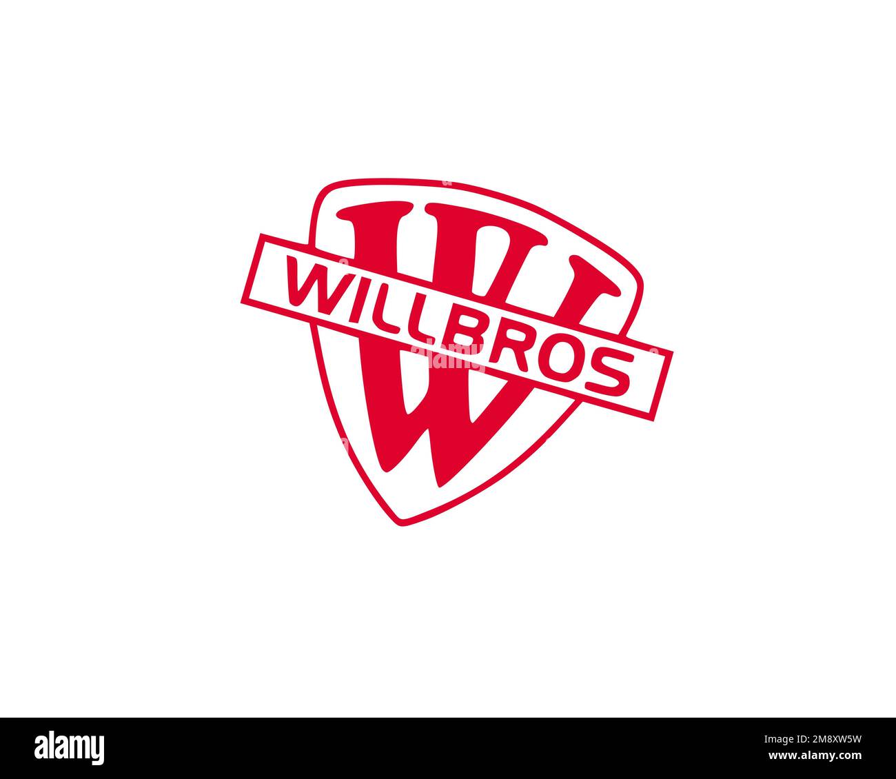 Willbros Group, rotated logo, white background B Stock Photo - Alamy