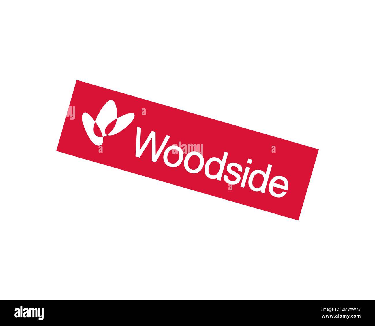 Woodside logo white background hi-res stock photography and images - Alamy