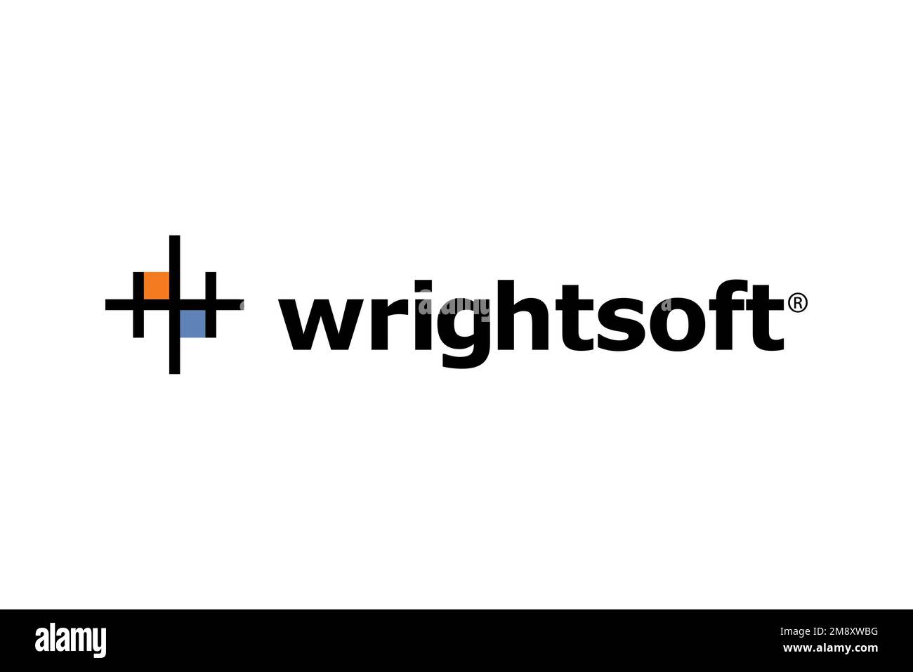 Wrightsoft, Logo, White background Stock Photo - Alamy