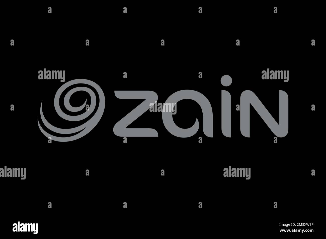 Zain logo hi-res stock photography and images - Alamy