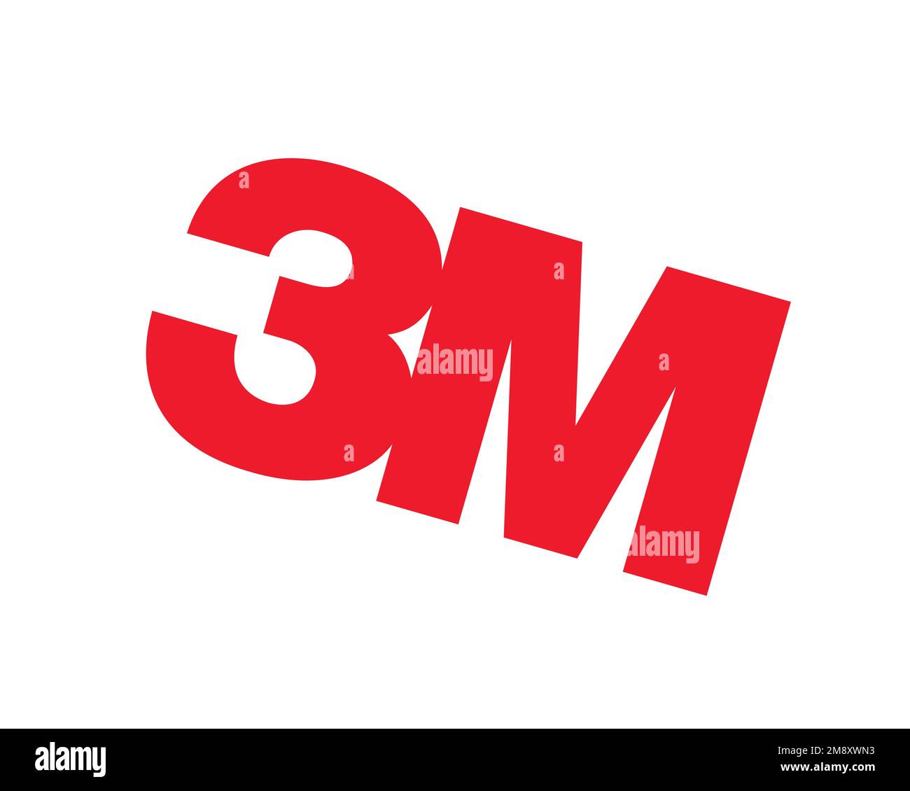3M, rotated logo, white background B Stock Photo - Alamy