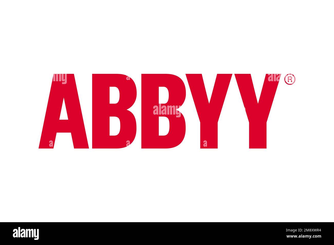 ABBYY, Logo, White background Stock Photo - Alamy