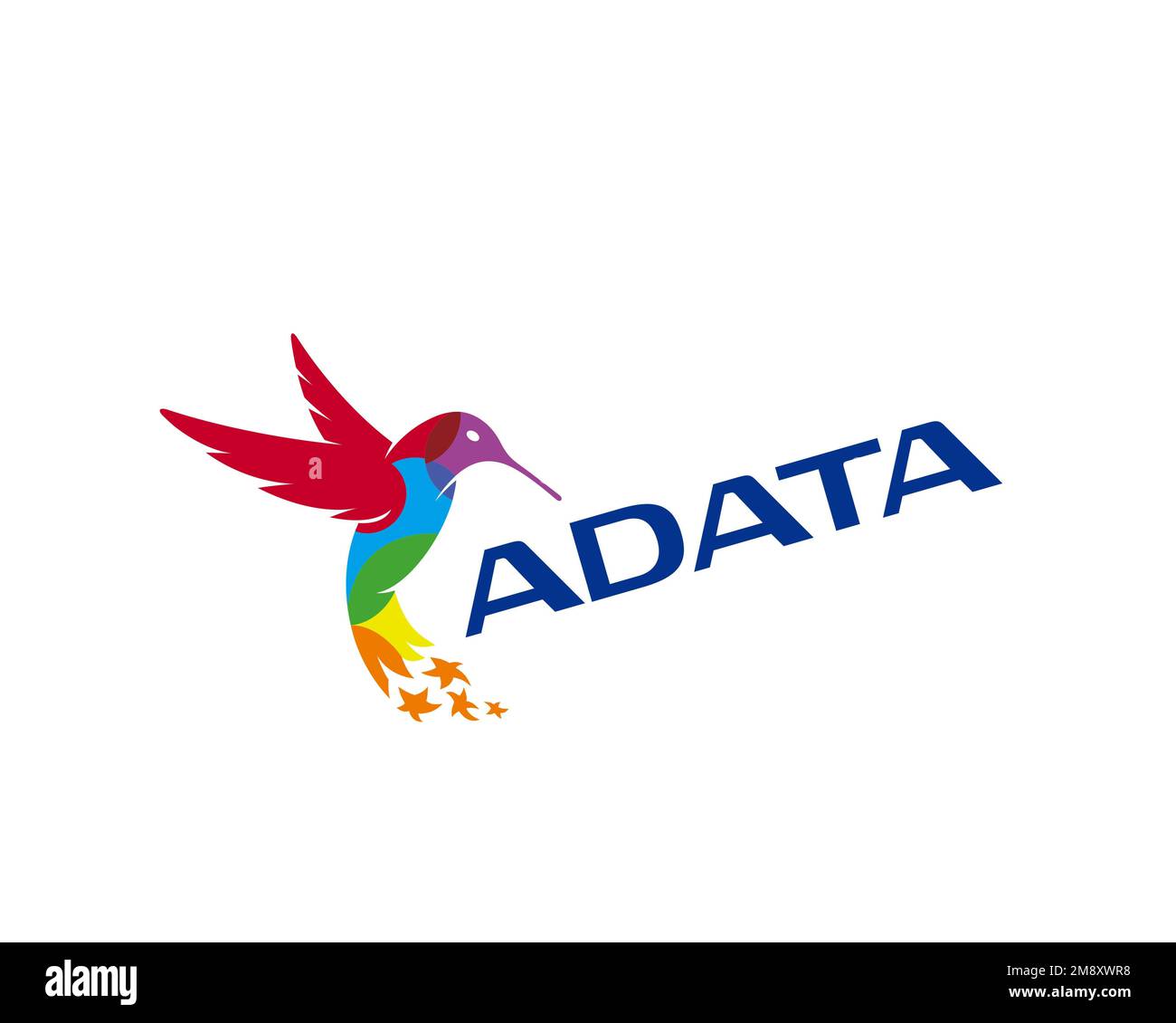 ADATA, rotated logo, white background Stock Photo - Alamy