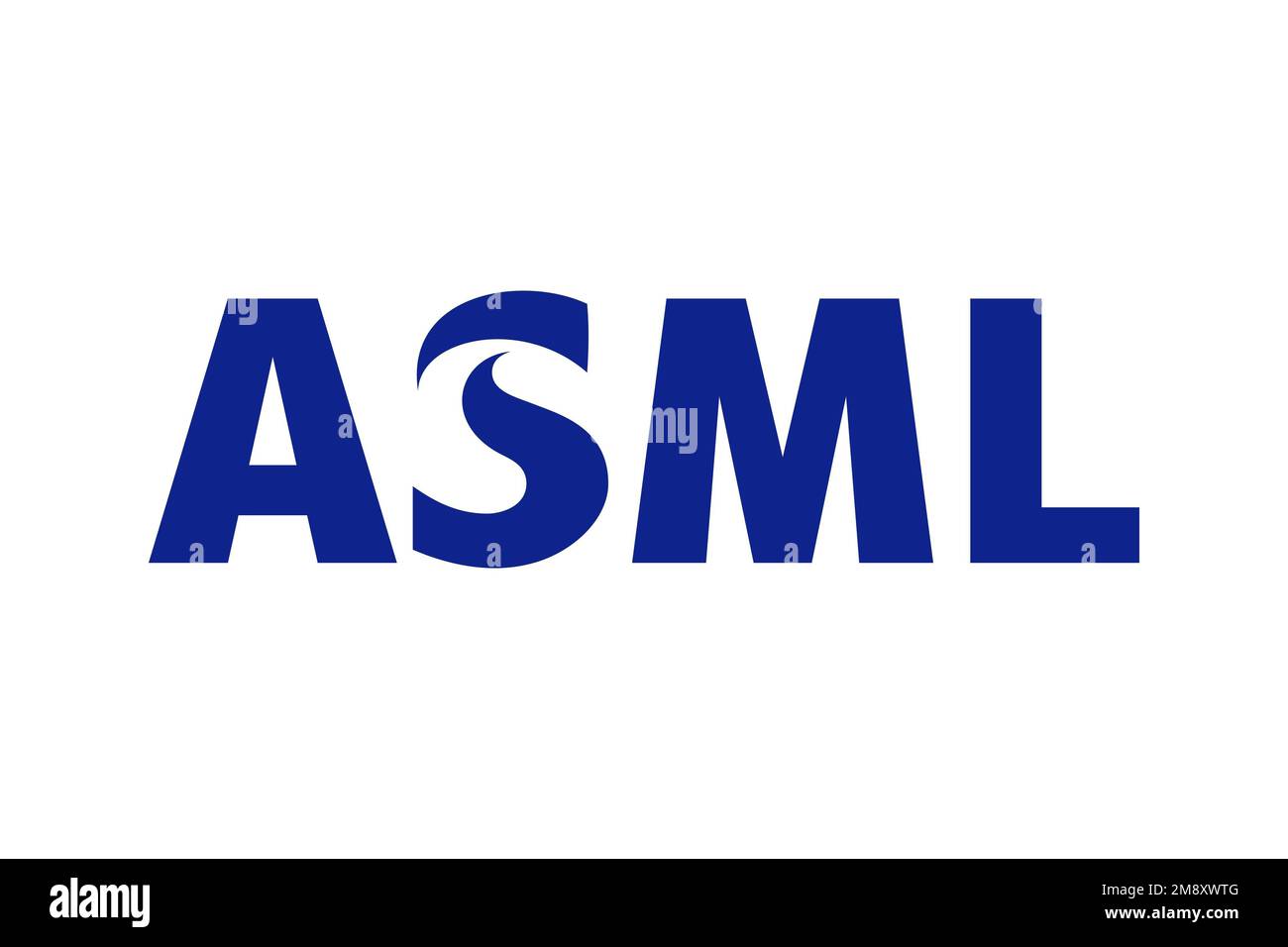 ASML Holding, Logo, White background Stock Photo - Alamy