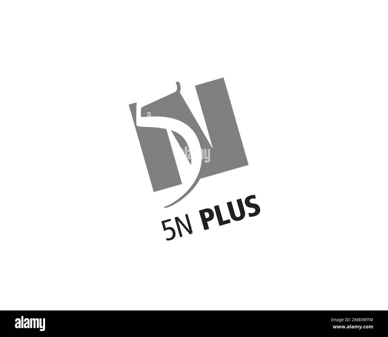 5N Plus, rotated logo, white background Stock Photo - Alamy