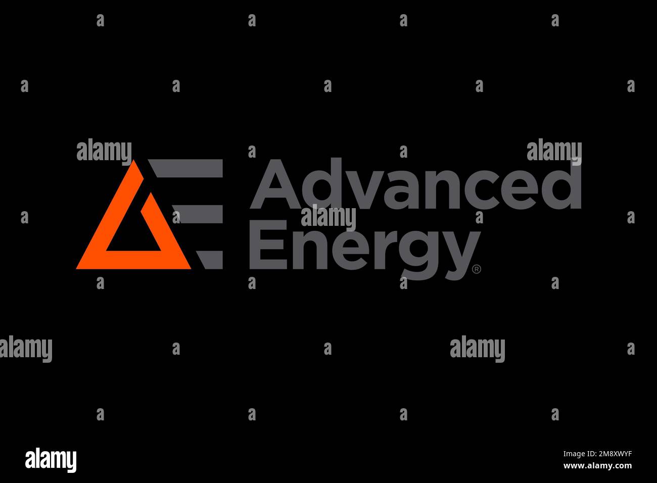 Advanced Energy, Logo, Black background Stock Photo - Alamy