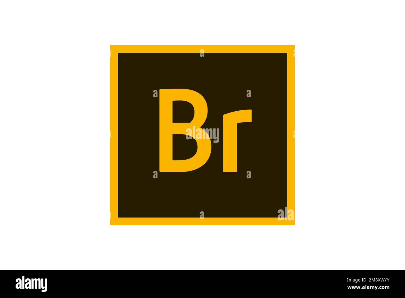 Adobe Bridge, Logo, White background Stock Photo - Alamy