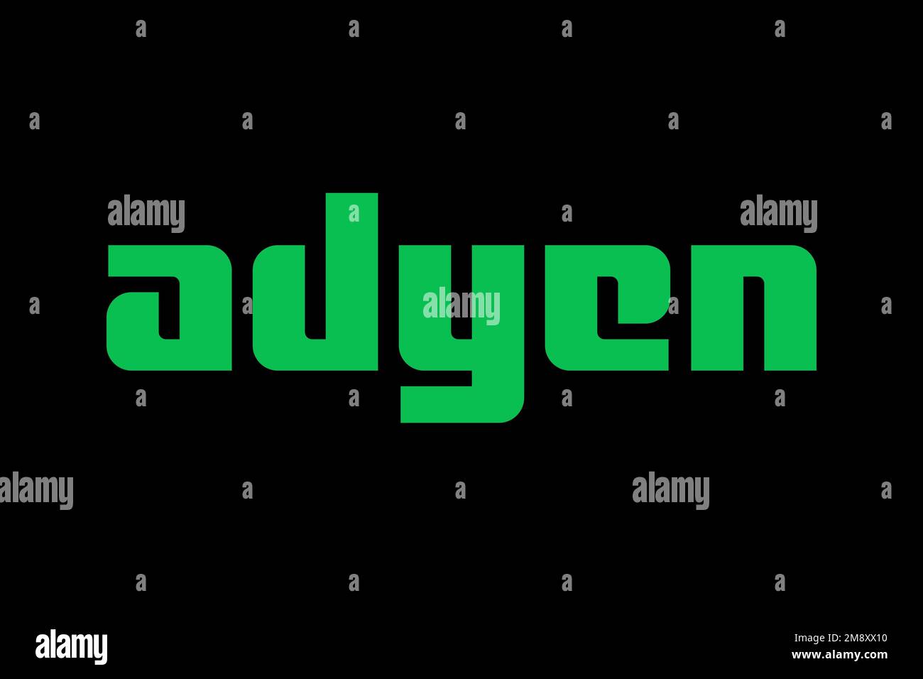 Adyen, Logo, Black background Stock Photo - Alamy