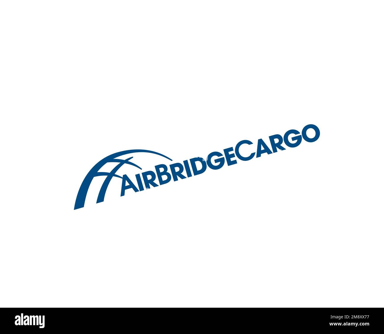 AirBridgeCargo, rotated logo, white background Stock Photo - Alamy